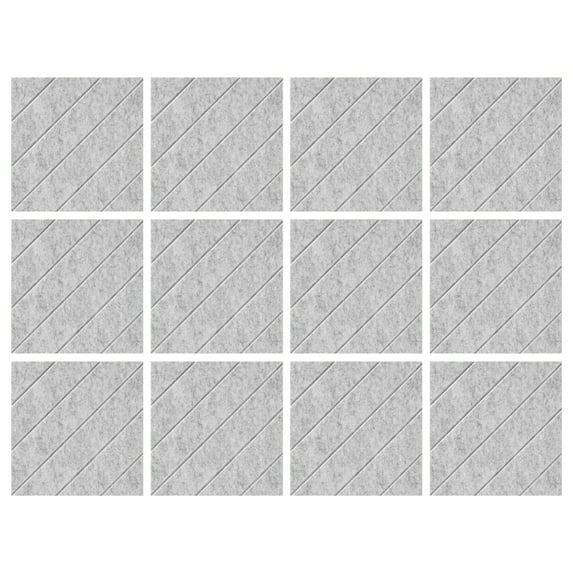 Pack of 12 Acoustics Foam Wall Panels Effective Noise Reduction Panels ...