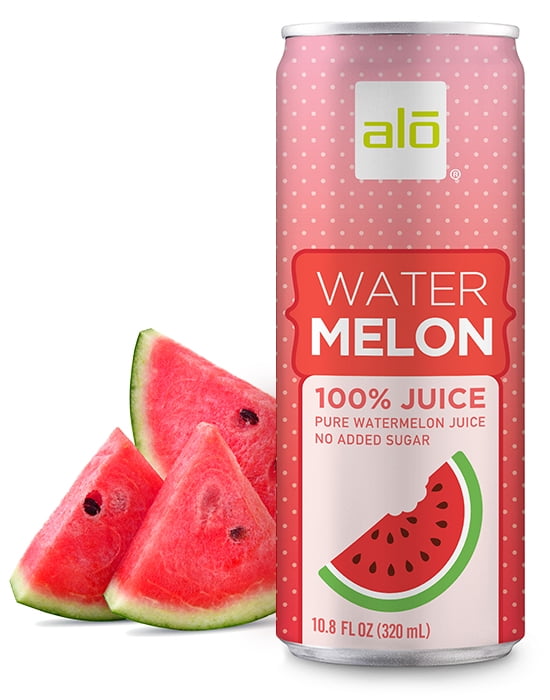 Alo, Watermelon Juice, 10.8 fl oz, Pack of 12, Pulp-Free - Walmart.com