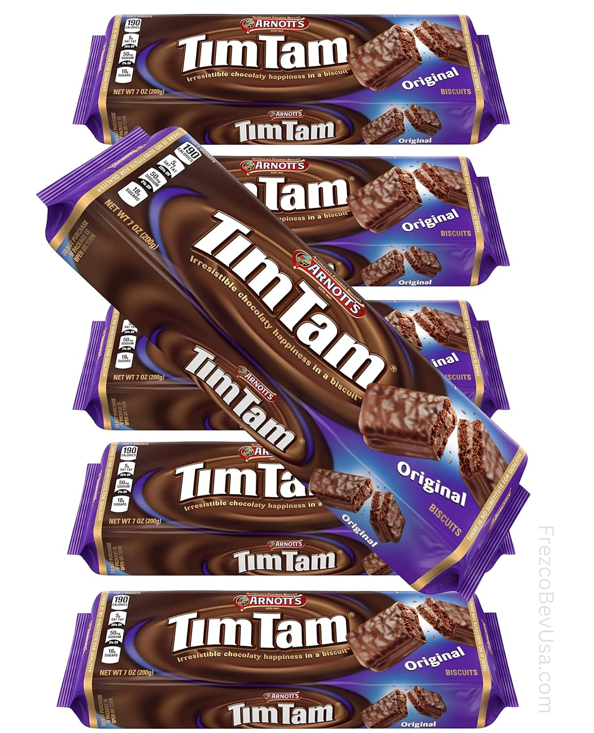 (Pack of 12), Arnott's Cookies Tim Tam Original, 7 oz - Walmart.com