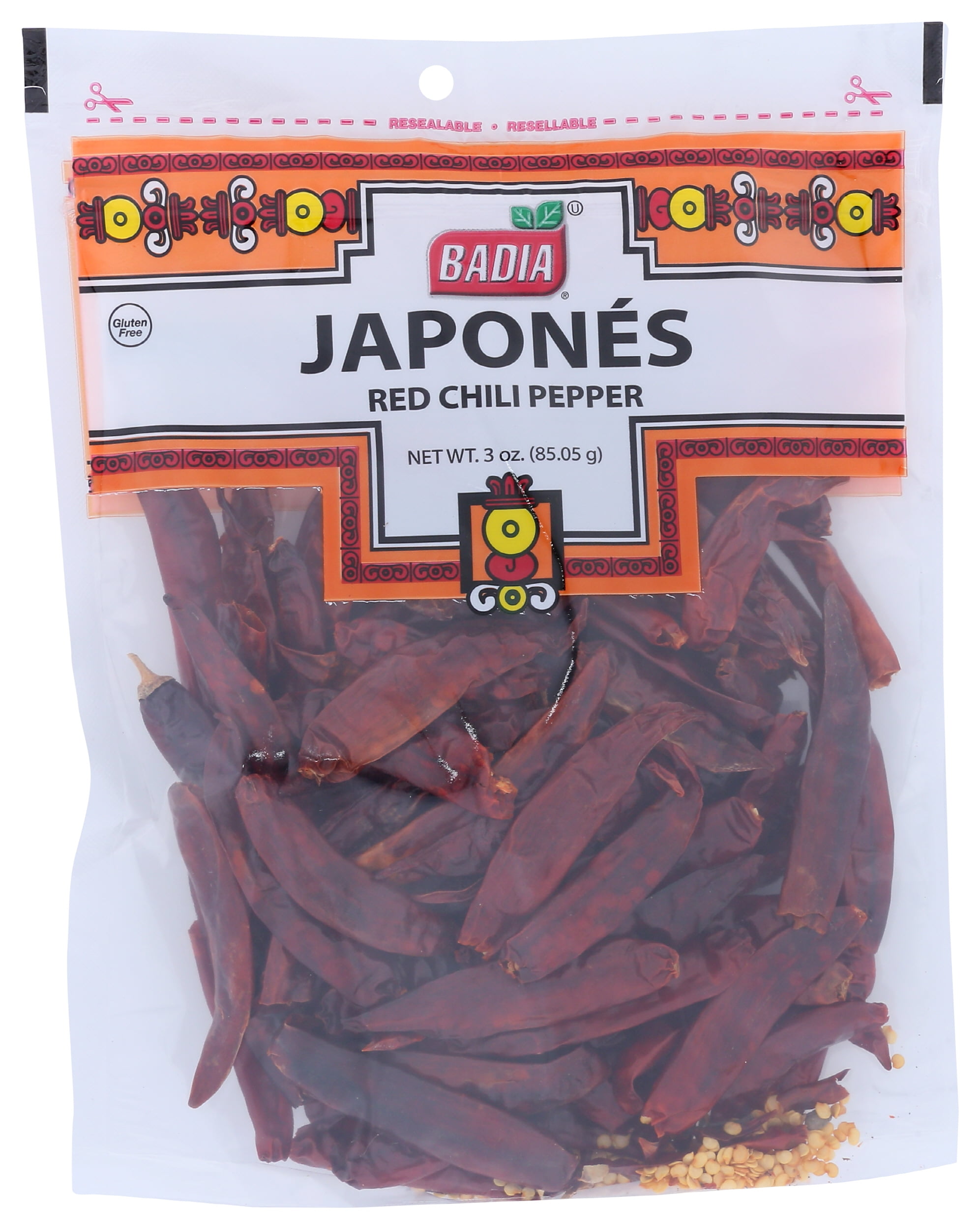Pack of 12, Badia Japones Red Chili Pepper, 3 oz - Walmart.com