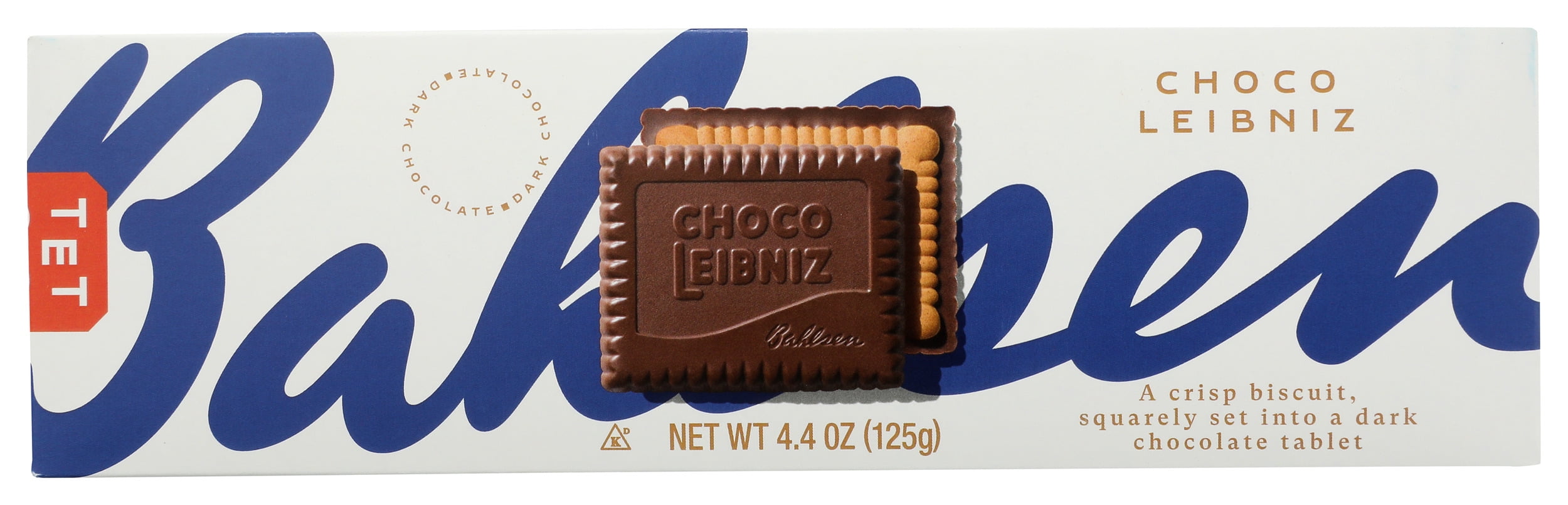 Pack of 12, Bahlsen Choco Leibniz Dark, 4.4 oz - Walmart.com