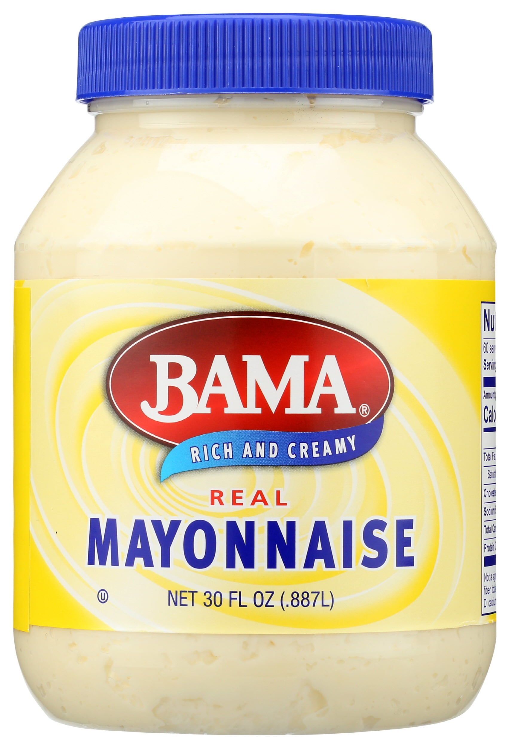 Pack of 12, Bama Real Mayonnaise, 30 fl oz - Walmart.com