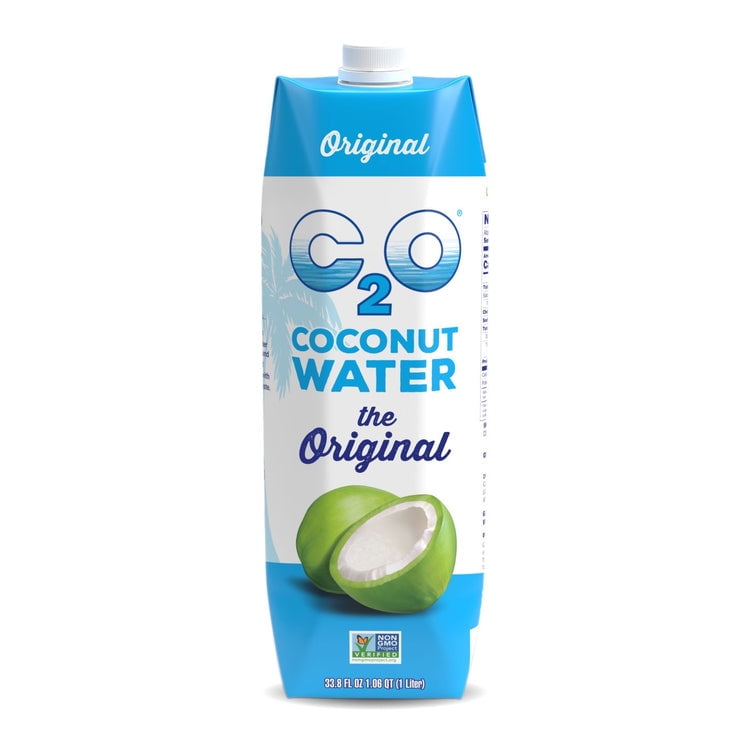 Pack of 12, C20 The Original Organic Coconut Water, 33.8 fl oz ...
