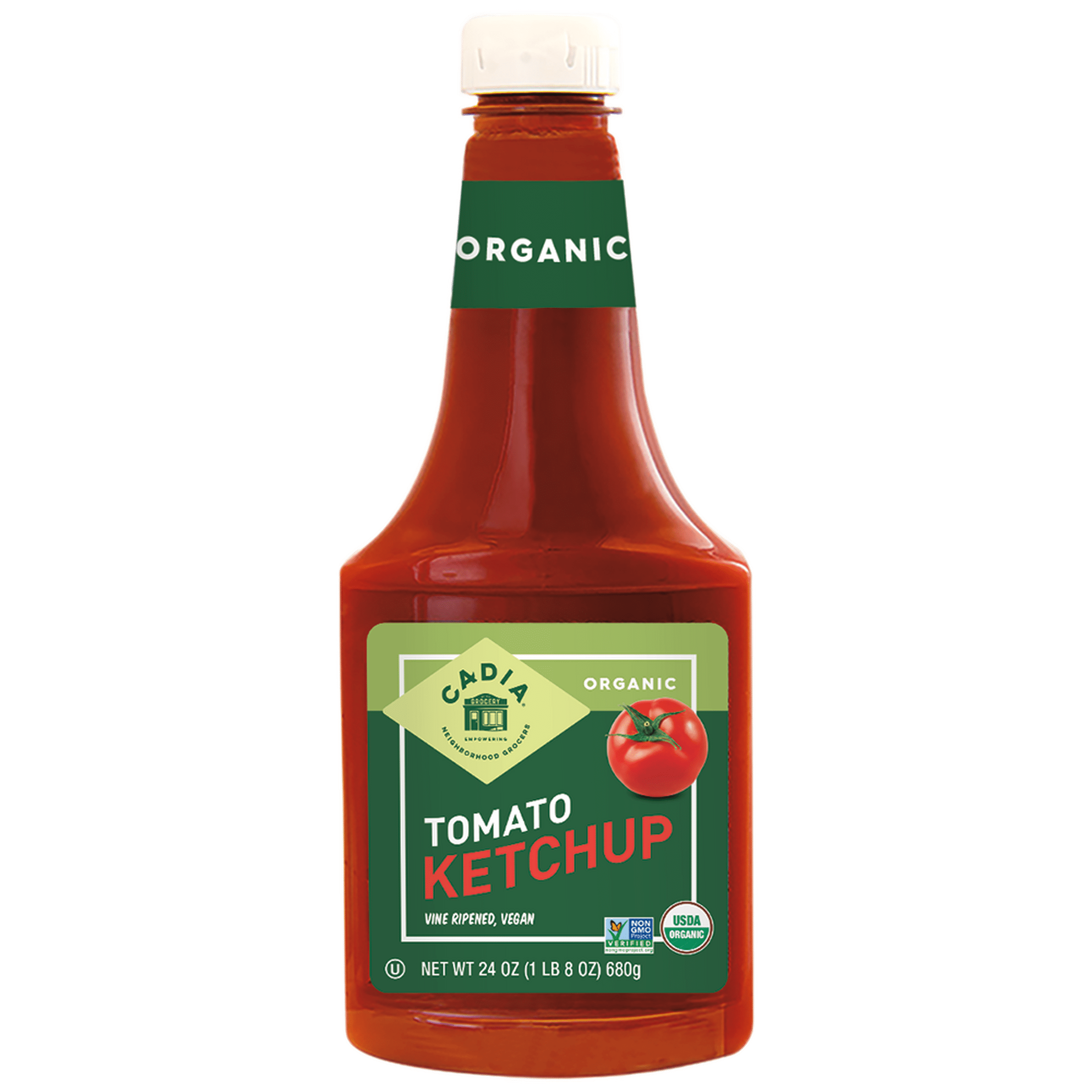 Pack of 12, Cadia Organic Tomato Ketchup, 24 oz - Walmart.com
