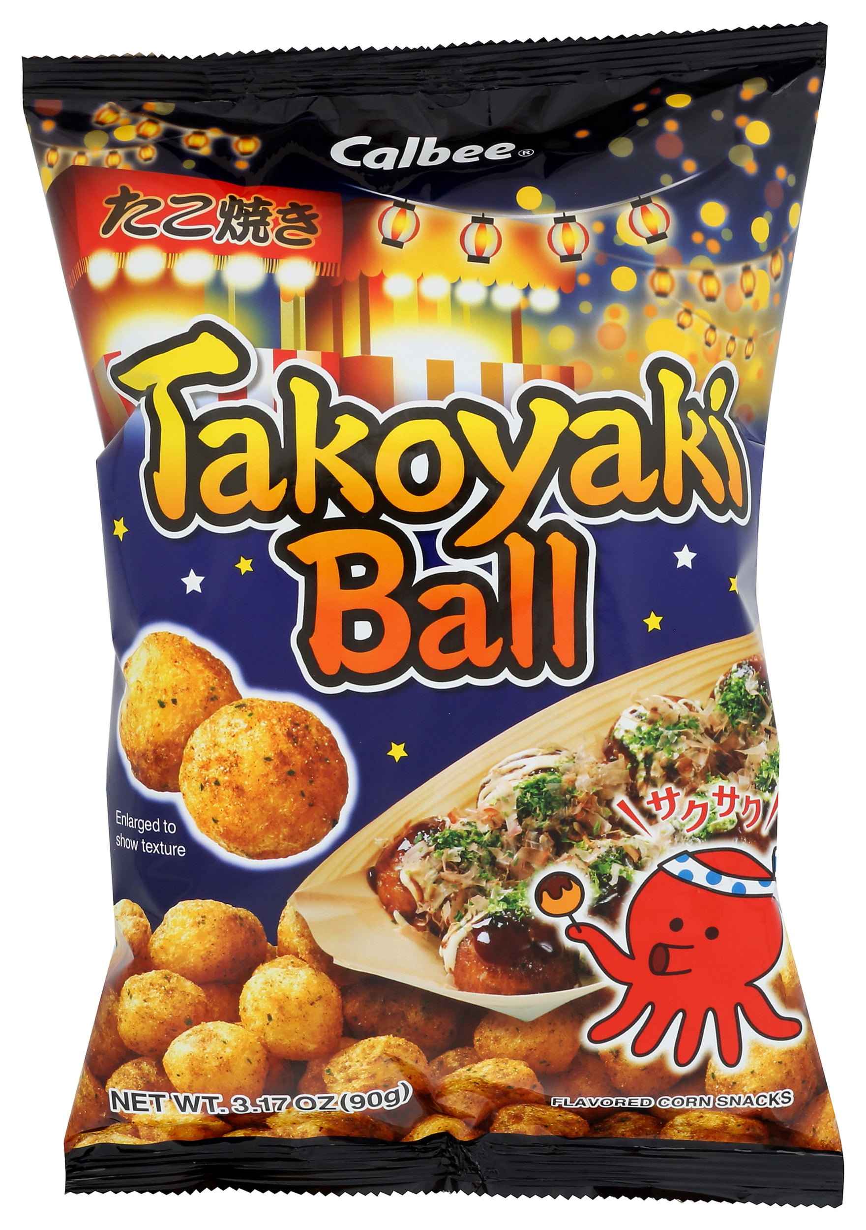 (Pack of 12), Calbee Takoyaki Balls Original, 3.17 oz - Walmart.com