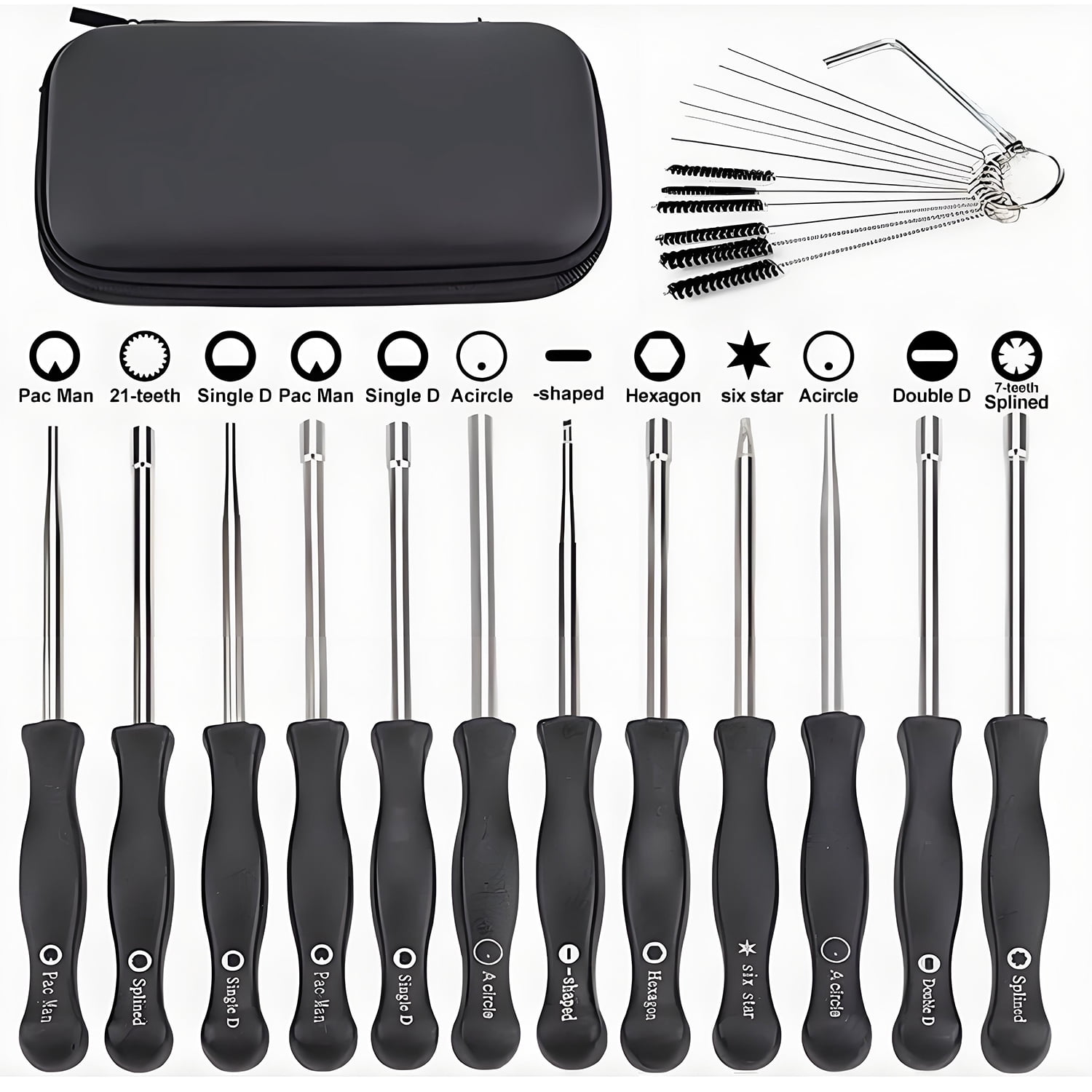 Pack-of-12 Carburetor Adjustment Tool Carburator Adjusting Kit for 2 ...