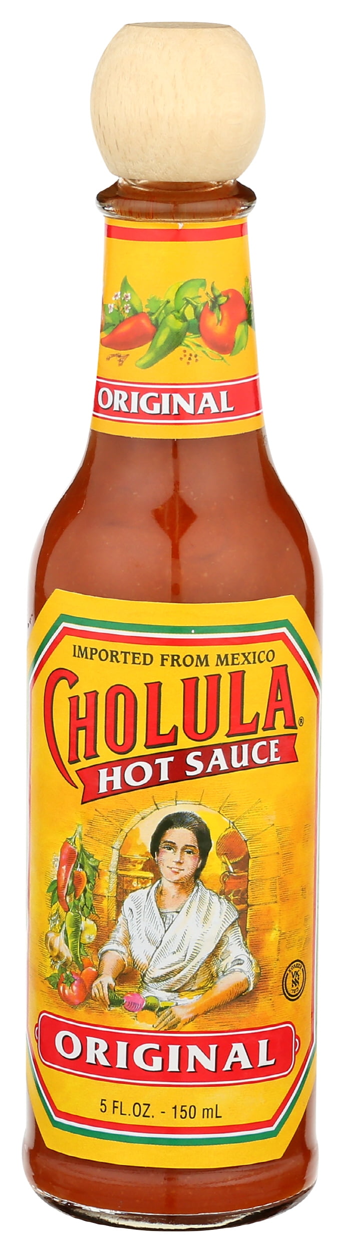 Pack of 12, Cholula Original Hot Sauce, 5 fl oz - Walmart.com