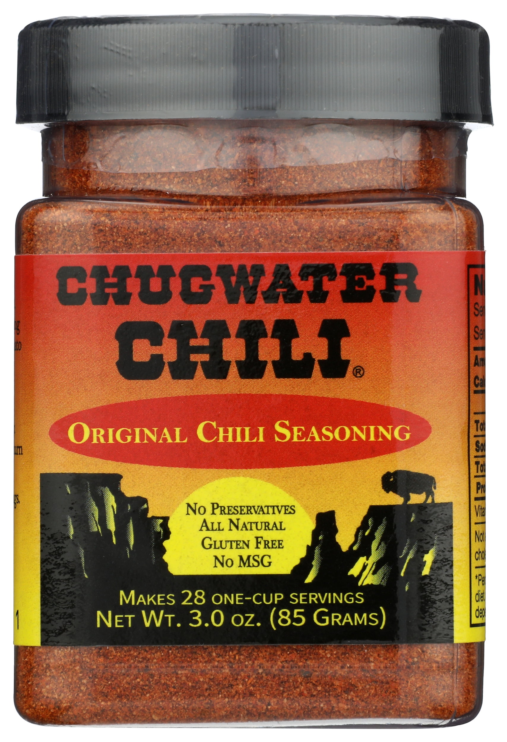 Pack of 12, Chugwater Chili Original Chili Seasoning, 3 oz - Walmart.com