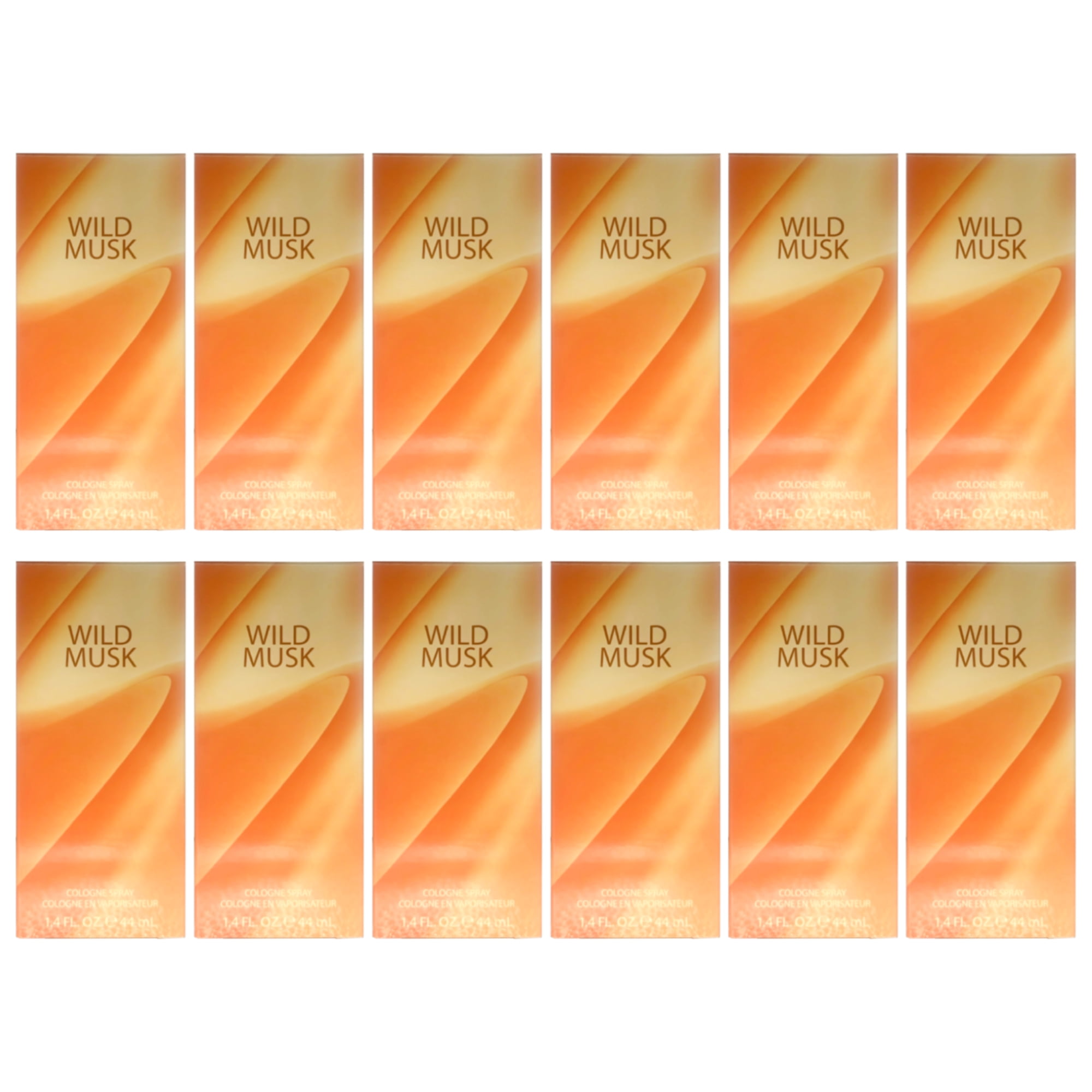 Pack of (12) Coty Wild Musk By Coty For Women. Cologne Spray 1.5-Ounces ...