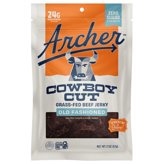 Pack of 12, Country Archer Provisions Cowboy Cut Old Fashioned Beef ...