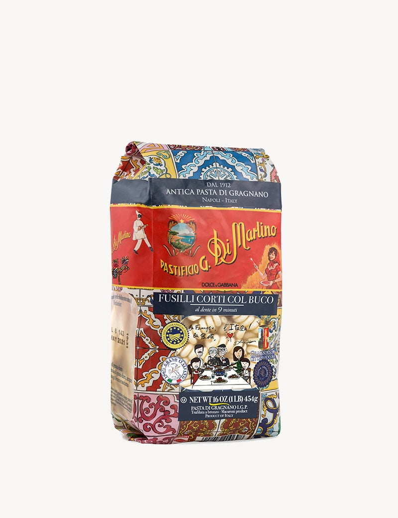 (Pack of 12), Di Martino Fusilli Corti Col Buco, 1 lb - Walmart.com