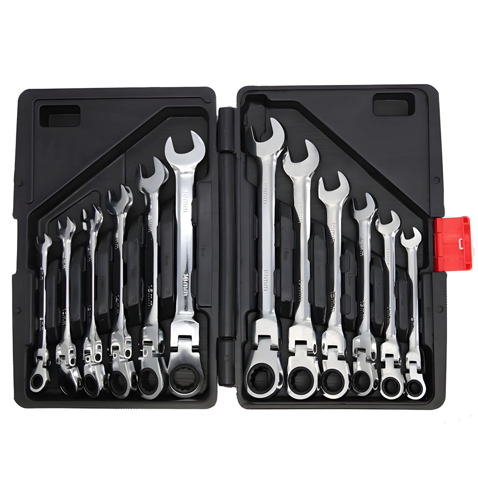 Pack of 12 Double Head Handle Wrench Set Extra Long Utilize Shih tzus ...