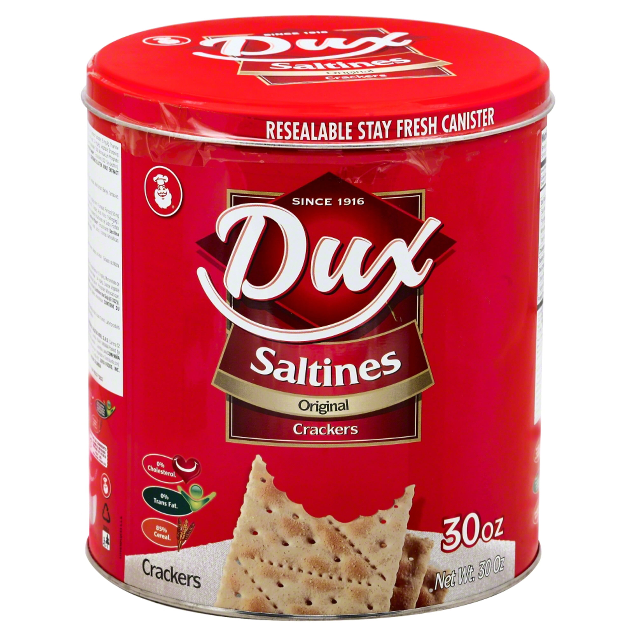 Pack of 12, Dux Saltines Original Crackers, 30 oz - Walmart.com