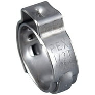 Oetiker Style Pinch Clamps Pex Cinch Rings, 1/2 INCH, Stainless Steel ...