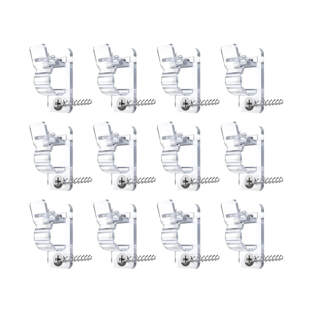 Pack of 12 Easy Install Wire Clips Cable Holder for Effortlessly Cable ...