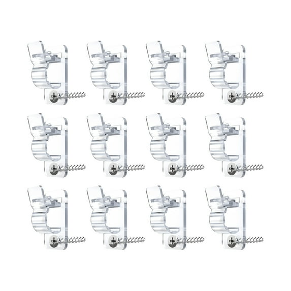 Pack of 12 Easy Install Wire Clips Cable Holder for Effortlessly Cable ...