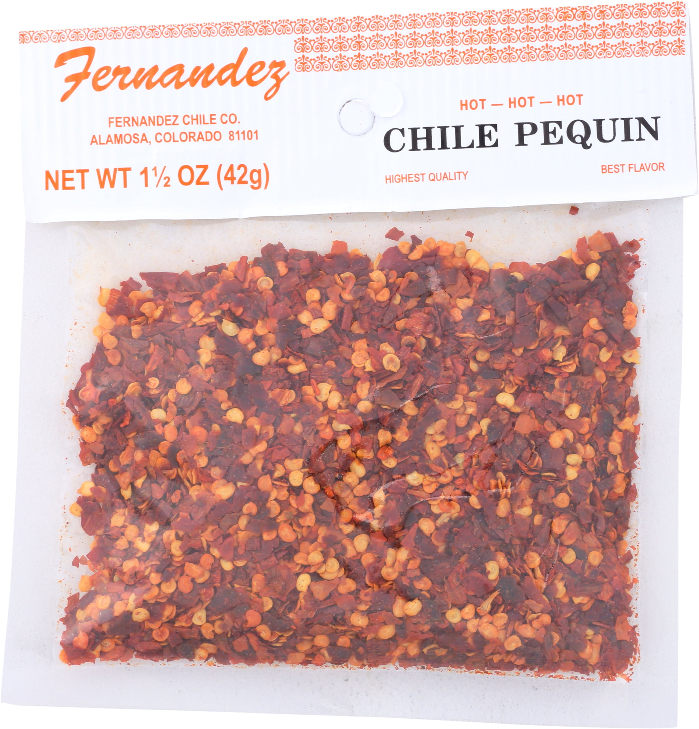 Pack of 12, Fernandez Hot Chile Pequin, 1.5 oz - Walmart.com