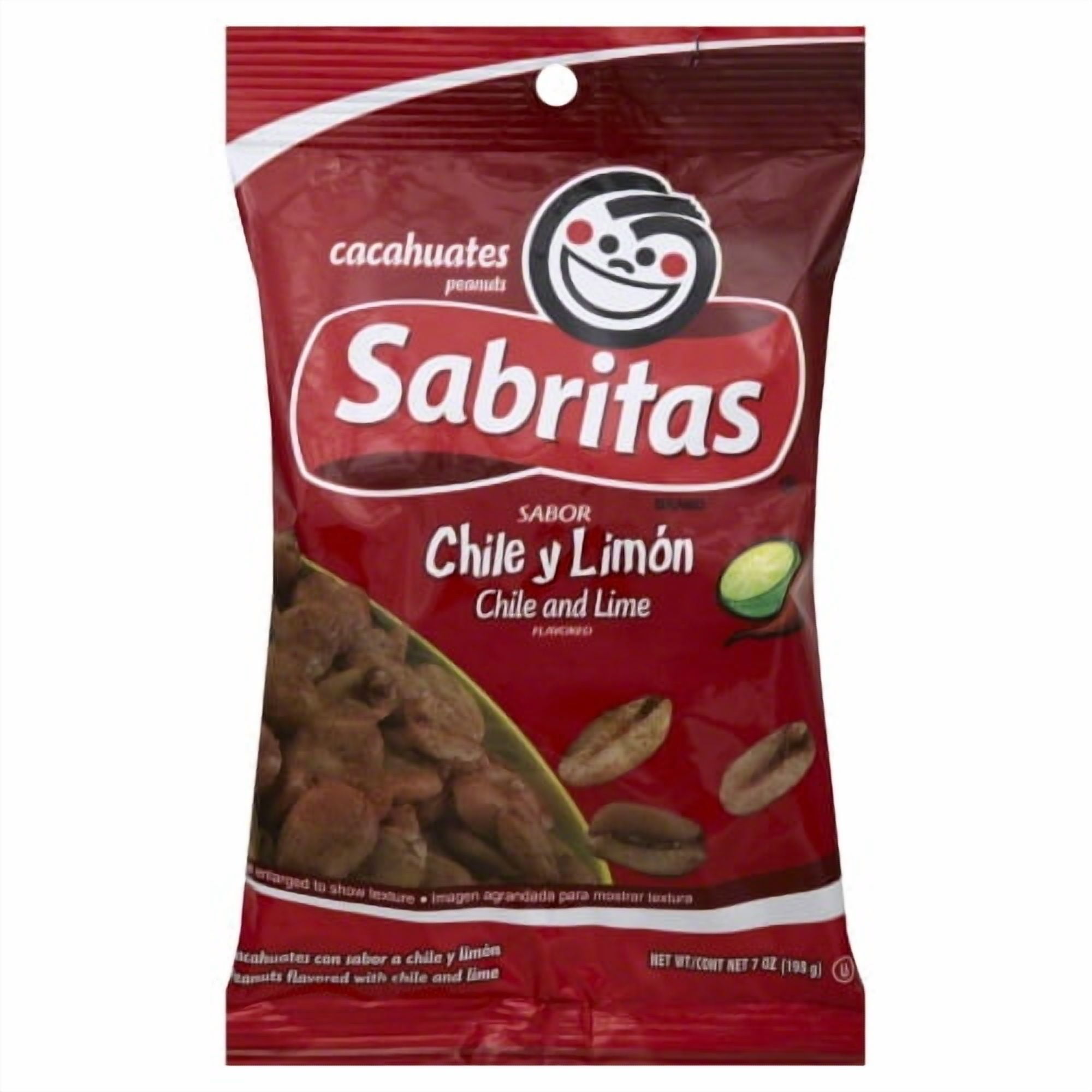 (Pack of 12) Gamesa Sabritas Peanut Chile Limón 7 Oz - Walmart.com