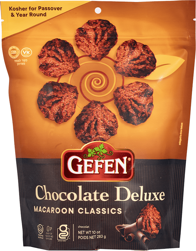 Pack of 12, Gefen Chocolate Macaroons, 10 oz - Walmart.com