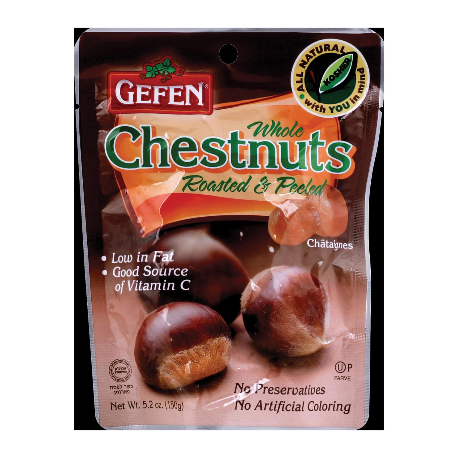 (Pack of 12) Gefen Whole Chestnuts Low Fat, 5.2 Oz - Walmart.com