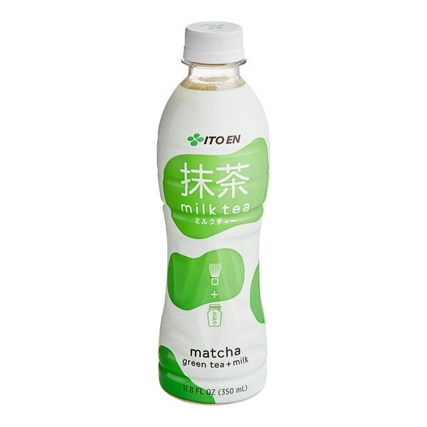 (Pack of 12), Ito En Matcha Green Tea + Milk, 11.8 fl oz - Walmart.com