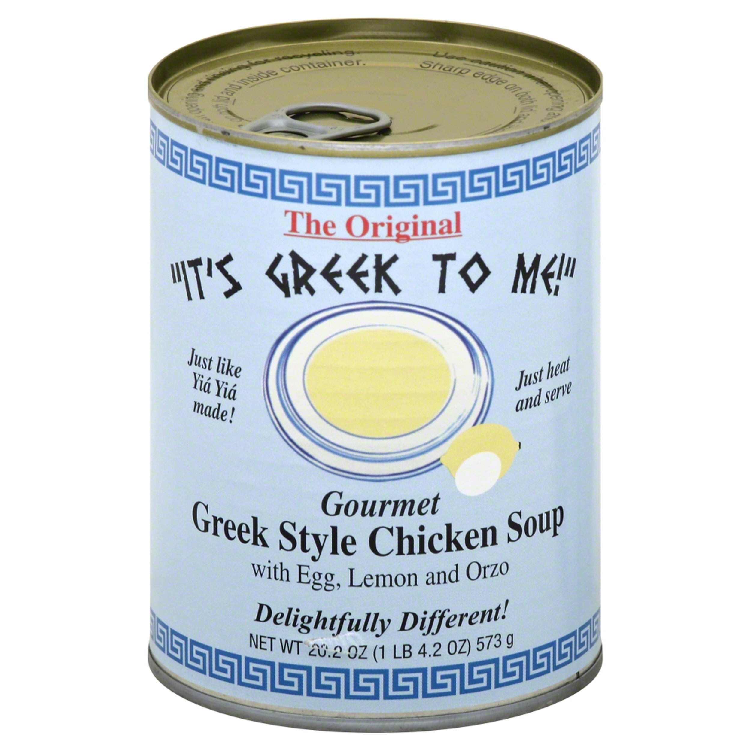 Pack of 12, Its Greek To Me Original Greek Style Chicken Soup, 20.2 oz ...