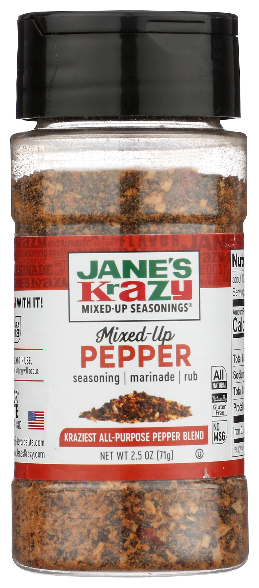Pack of 12, Janes Mixed-Up Original Pepper, 2.5 oz - Walmart.com
