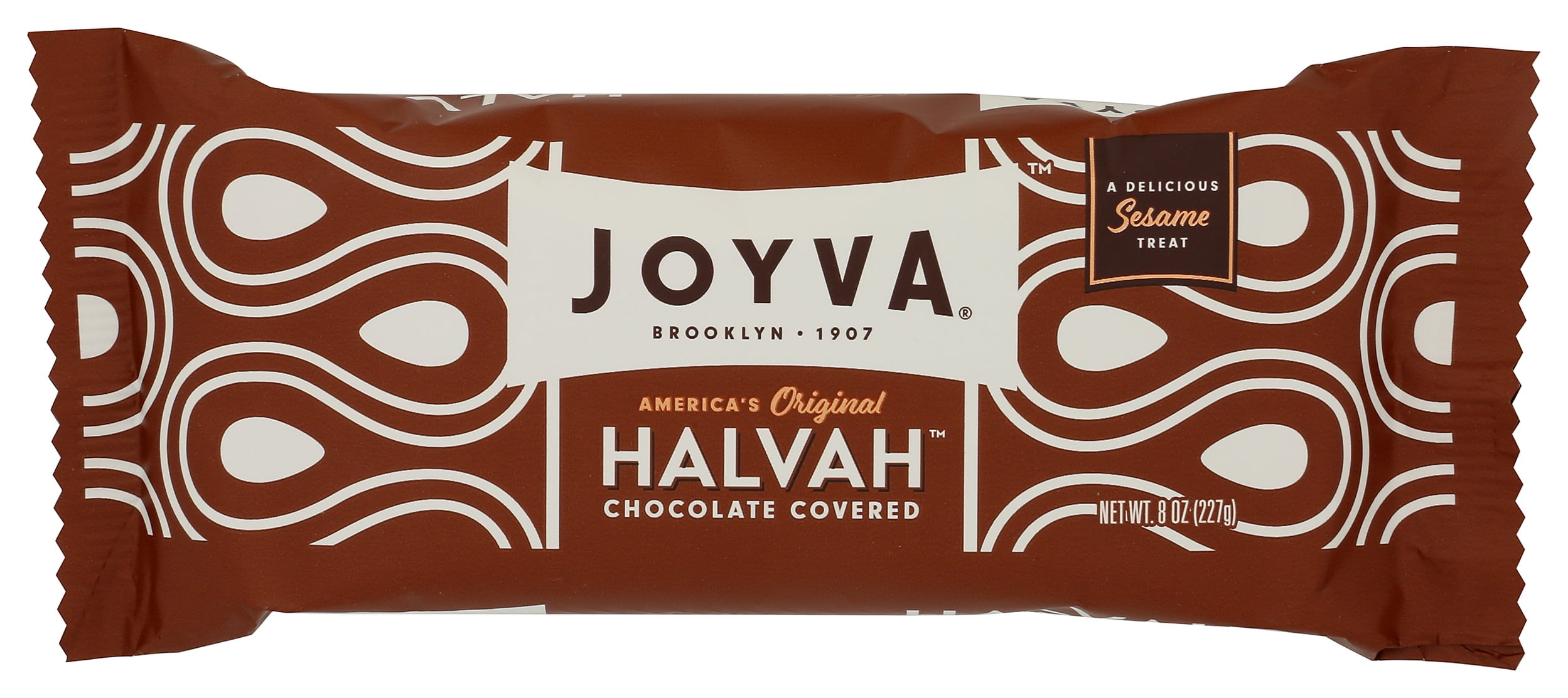 Pack of 12, Joyva Original Halvah Chocolate Covered, 8 oz - Walmart.com