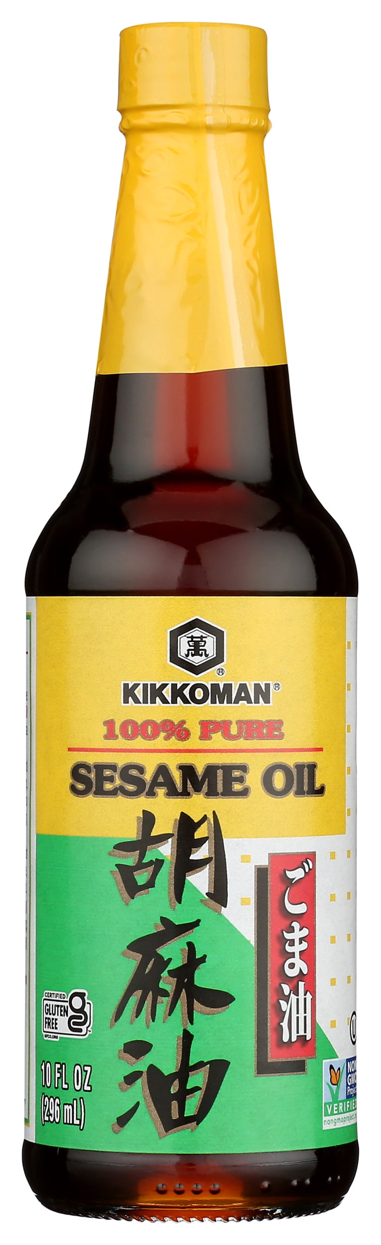 (Pack of 12), Kikkoman 100% Pure Sesame Oil, 10 fl oz - Walmart.com