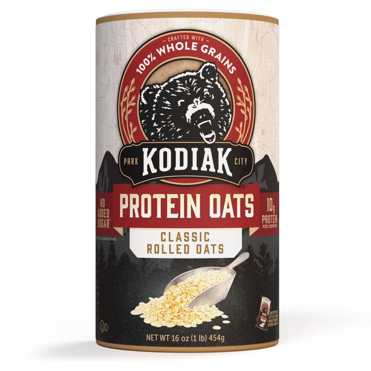 Pack of 12, Kodiak Classic Rolled Protein Oats, 16 oz - Walmart.com