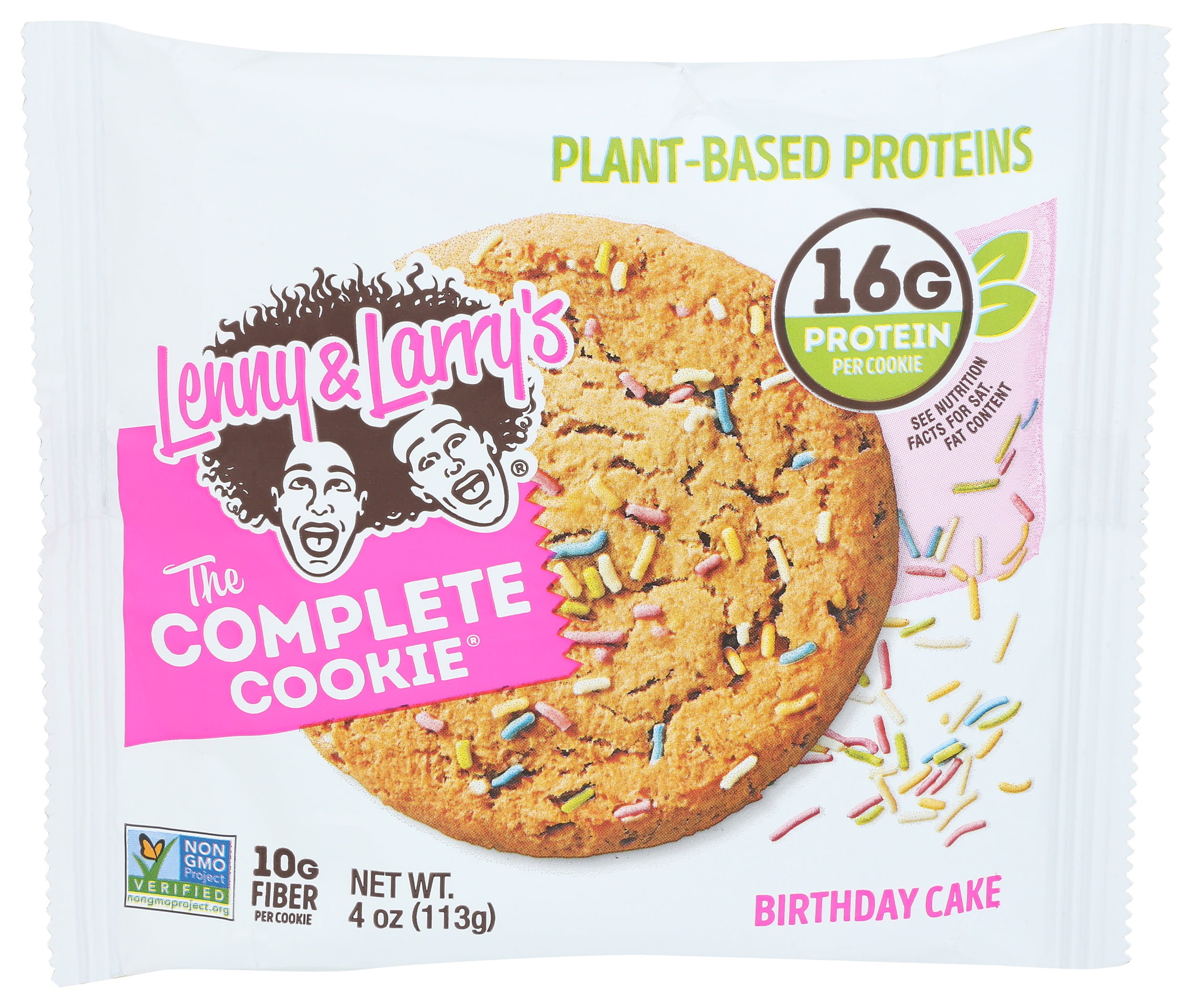 Pack of 12, Lenny & Larrys The Complete Cookie Birthday Cake, 4 oz ...