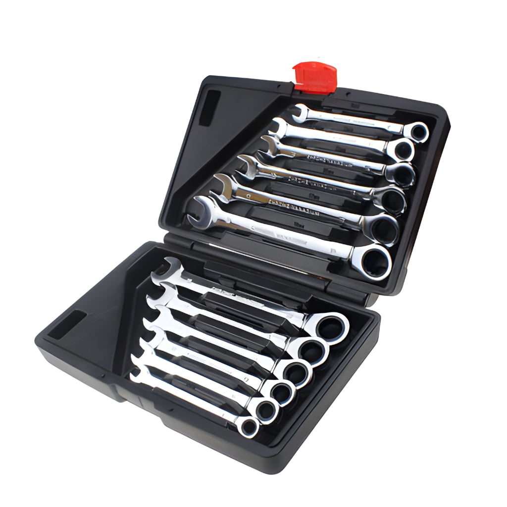 Pack of 12 Long Handle Handle Tool Set Highlighting Bend Head Double ...