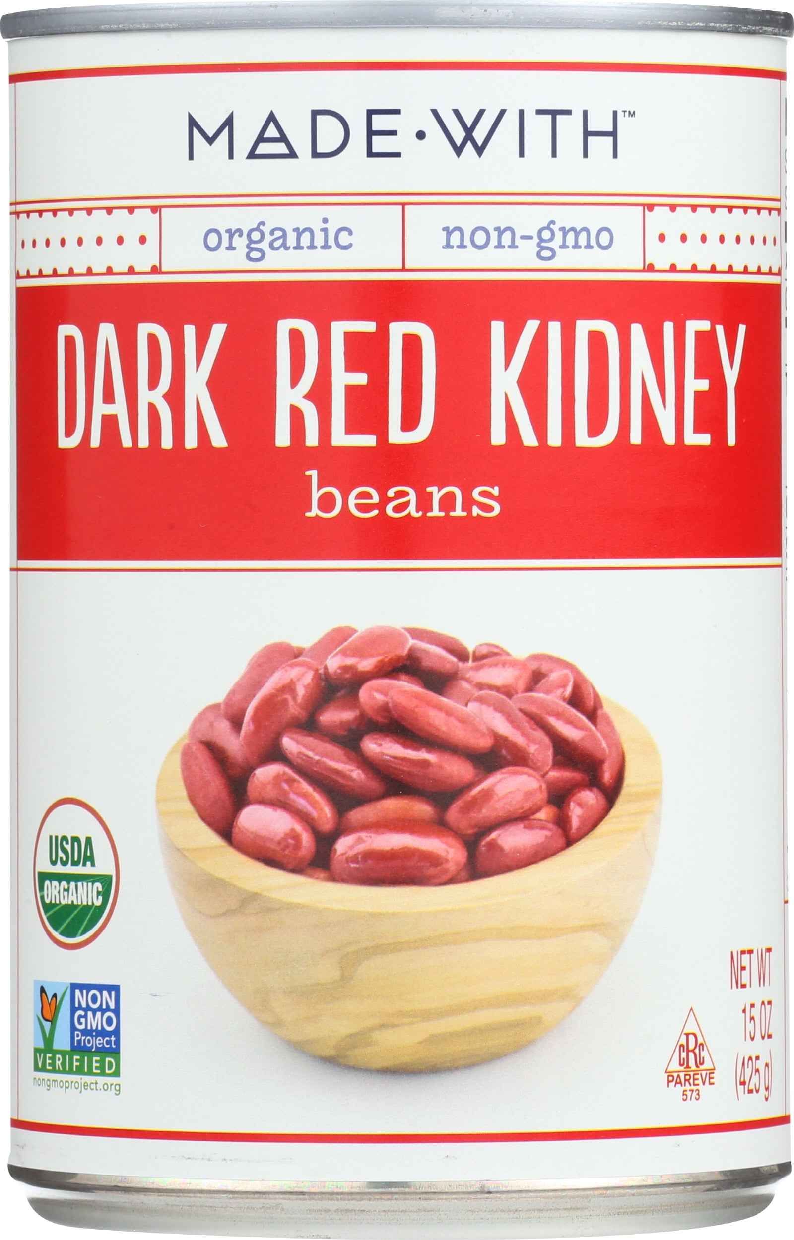 Pack of 12, Made With Organic Dark Red Kidney Beans, 15 oz - Walmart.com