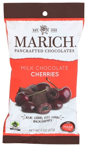 (Pack Of 12) Marich Chocolate Milk Cherries 2 Oz - Walmart.com