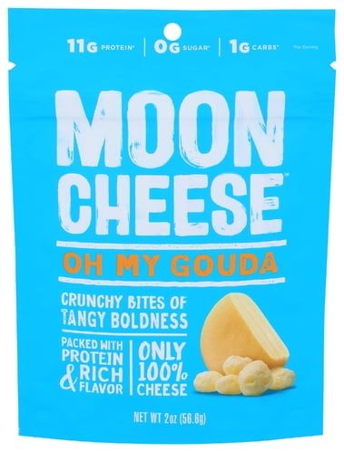 Pack of 12 Moon Cheese Snack Oh My Gouda 2 oz - Walmart.com