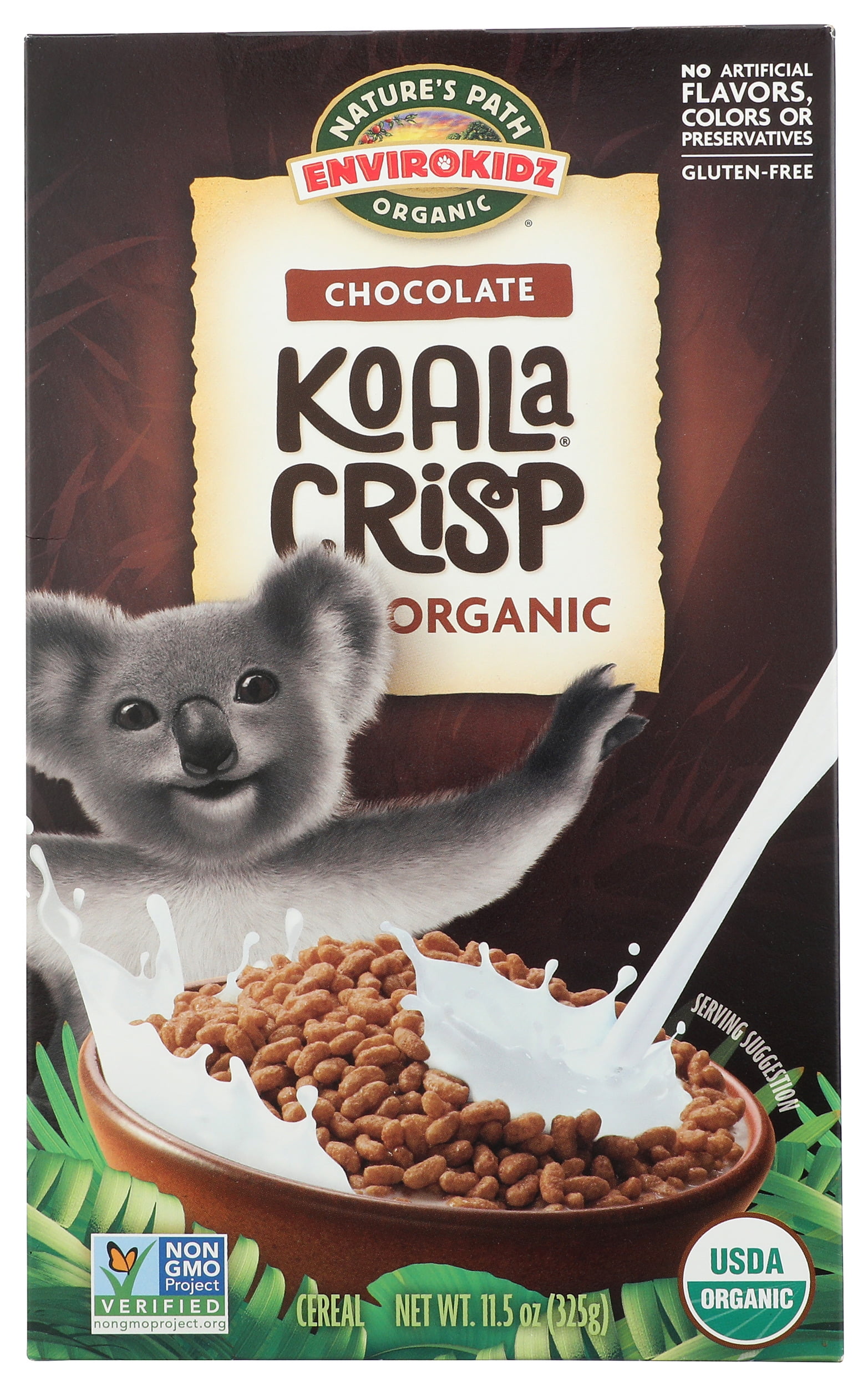 Pack of 12, Natures Path Chocolate Koala Crisp Cereal, 11.5 oz ...