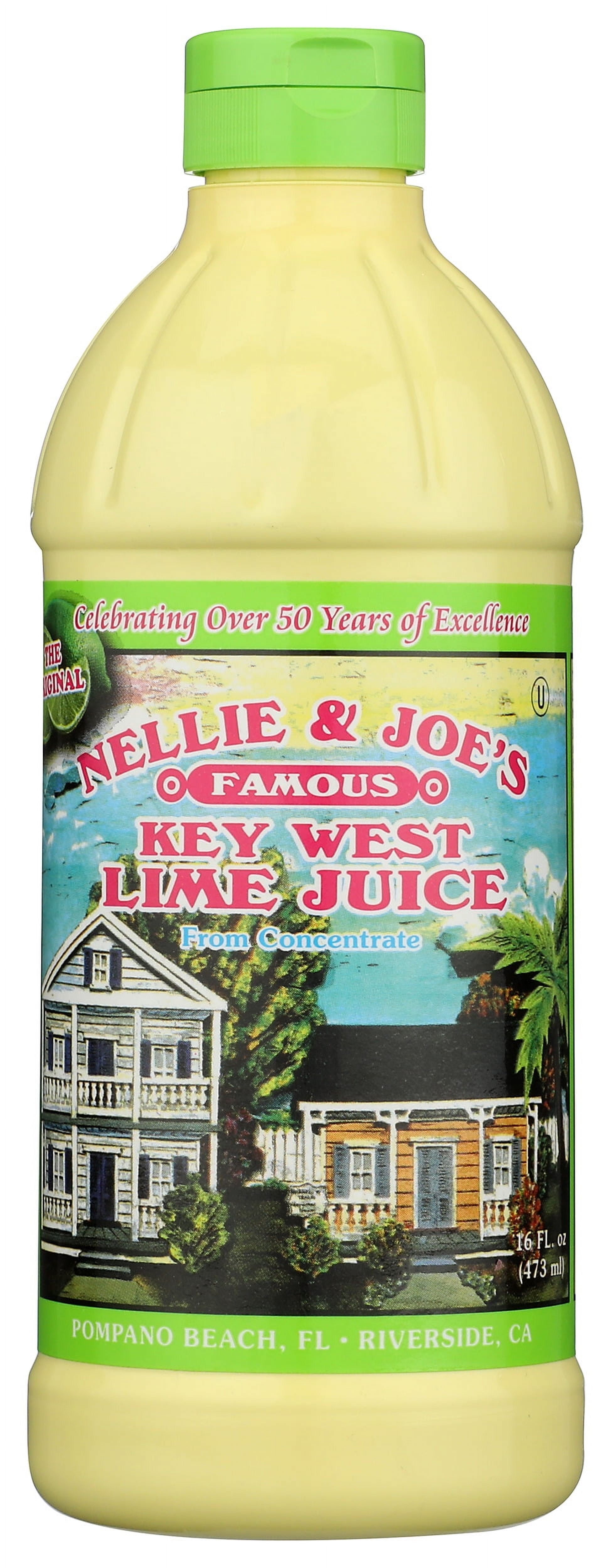 Pack of 12, Nellie & Joes Famous Key West Lime Juice, 16 fl oz ...