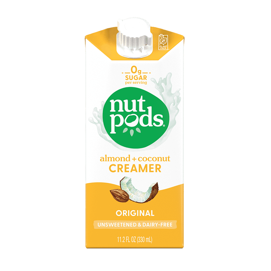 Pack of 12, Nutpods Unsweetened Original Almond & Coconut Creamer, 11.2 ...
