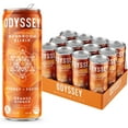 (Pack of 12), Odyssey Elixir Sparkling Energy Drink - Orange Ginger, 12 fl oz - Walmart.com
