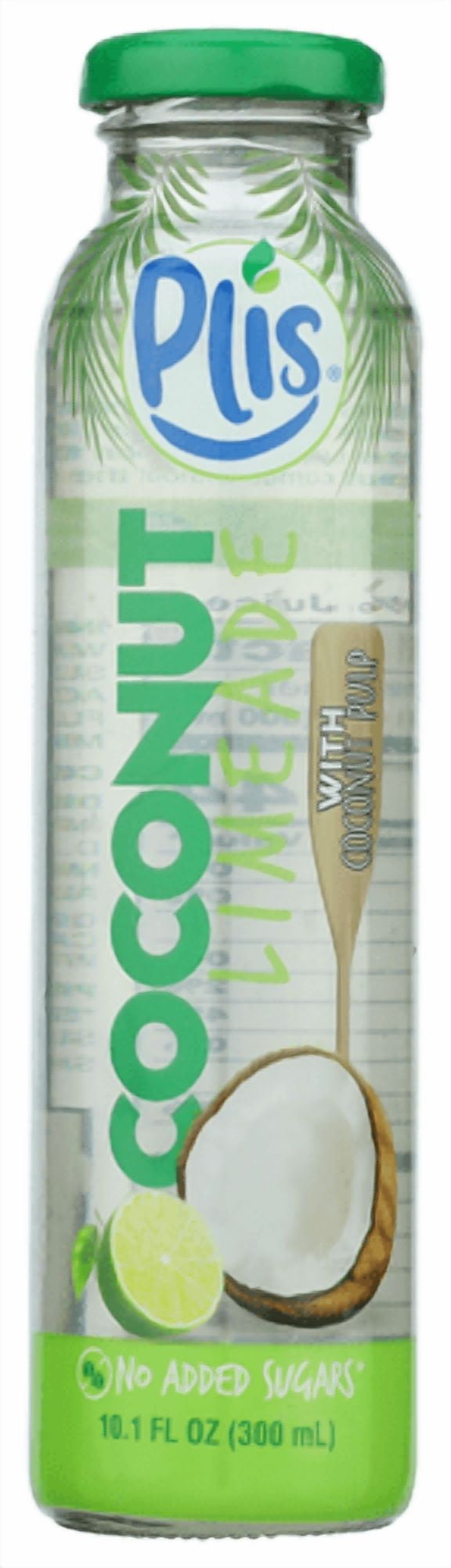 Pack of 12 Plis Water Coconut Lemonade Pulp 10.1 fl oz - Walmart.com