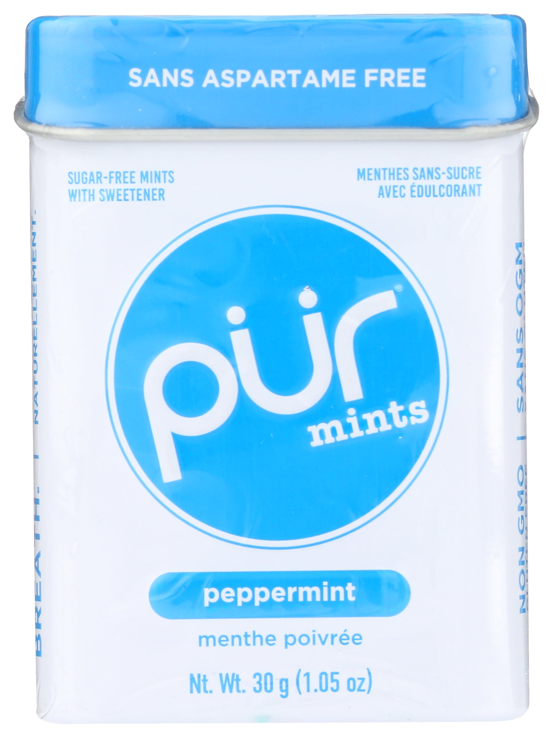 Pack of 12, Pur Mints Peppermint, 1.05 oz - Walmart.com