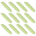 Pack of 12 Realistic Lures Soft Baits with Floating Design and Natural ...