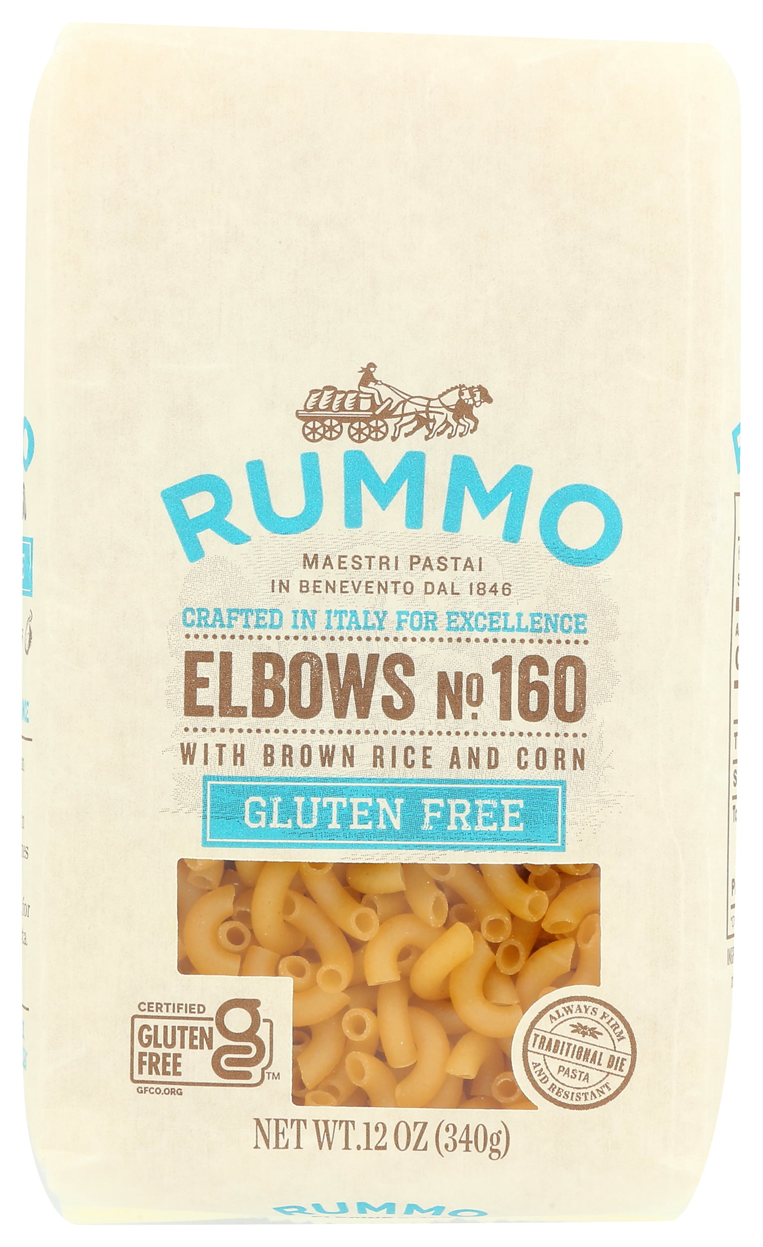 Pack of 12, Rummo Elbows Pasta No. 160, 0.75 lb - Walmart.com