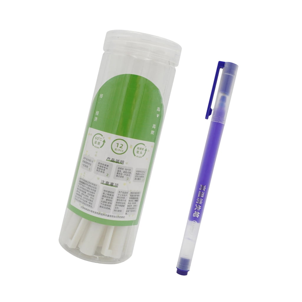 Pack of 12 Safe NonToxic Heat Disappearing Markers for All Ages Craft ...