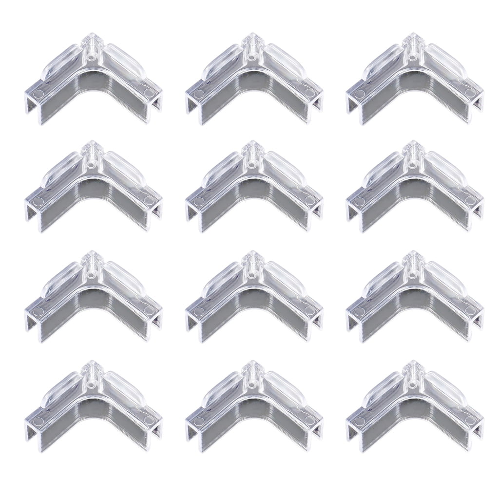 Pack of 12 Soft Pad Covers for Fish Tanks High Resistant Simple Install ...