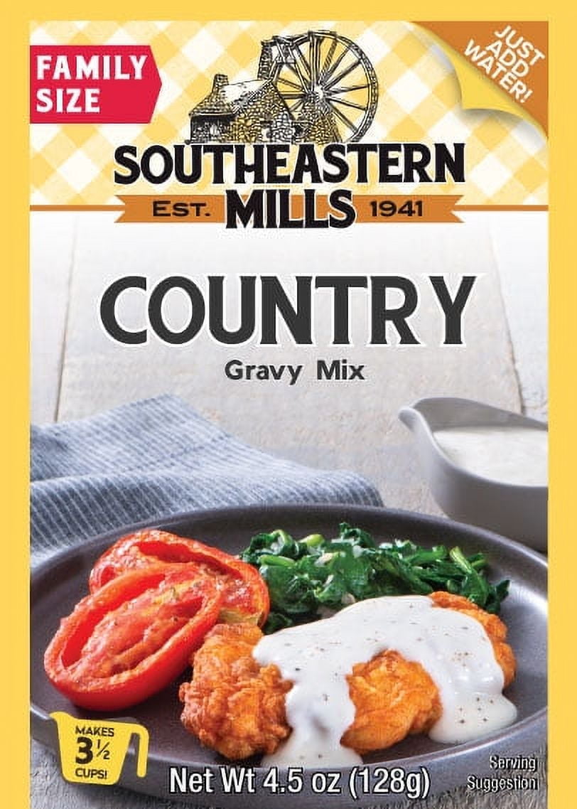 (Pack of 12), Southeastern Mills Country Gravy Mix, 4.5 oz - Walmart.com