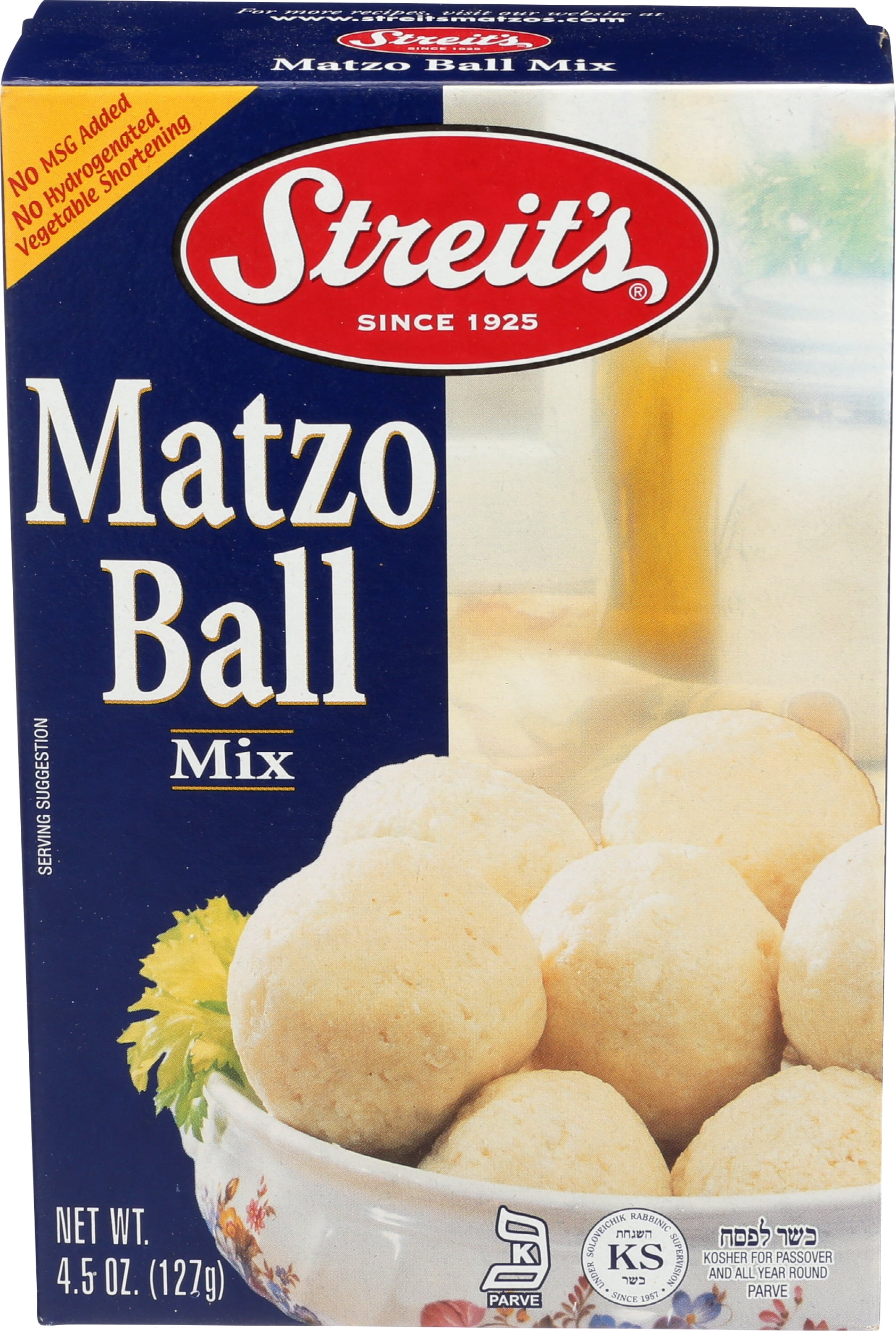 Pack of 12, Streit's Matzo Ball Mix, 4.5 oz - Walmart.com