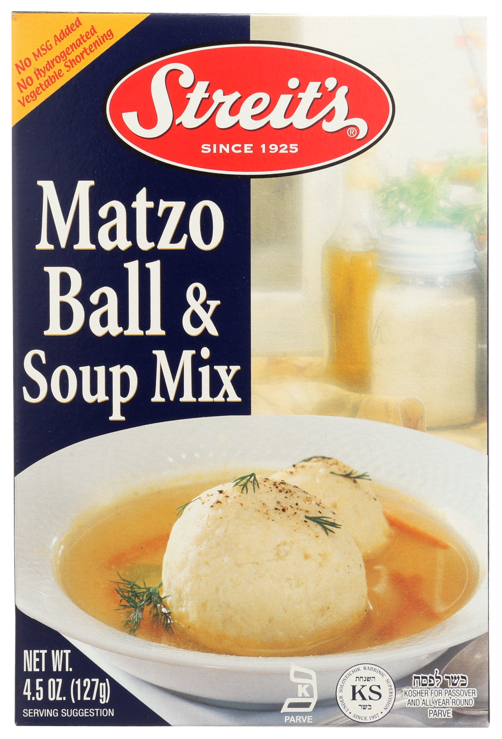 Pack of 12, Streits Ball & Soup Mix Matzo, 4.5 oz - Walmart.com