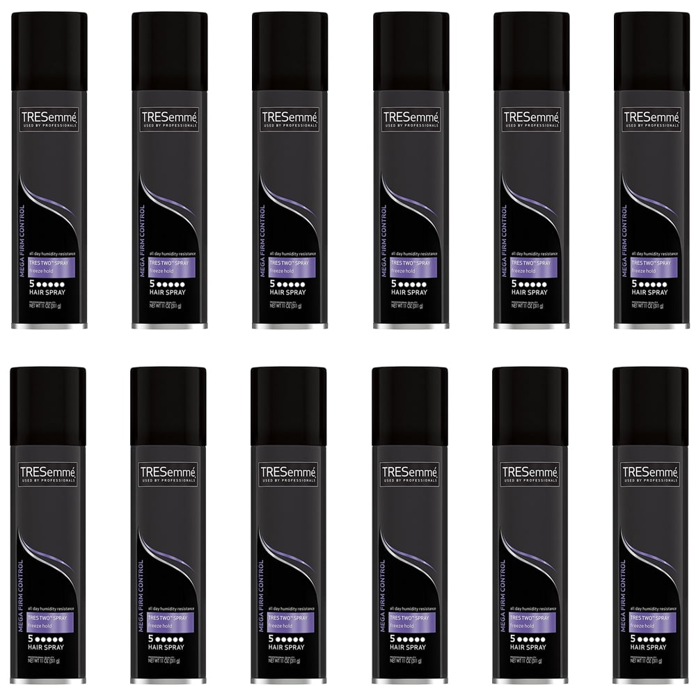 Pack of (12) TRESemme Tres Two Hair Spray, Mega Firm Control 11 oz ...