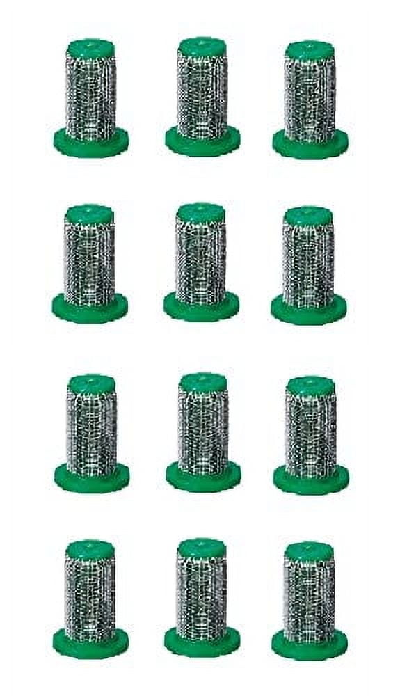 Pack of 12 - Teejet Poly Tip Strainer w/Stainless Steel 100 Mesh Screen Farmer Bob's Parts 8079 ...